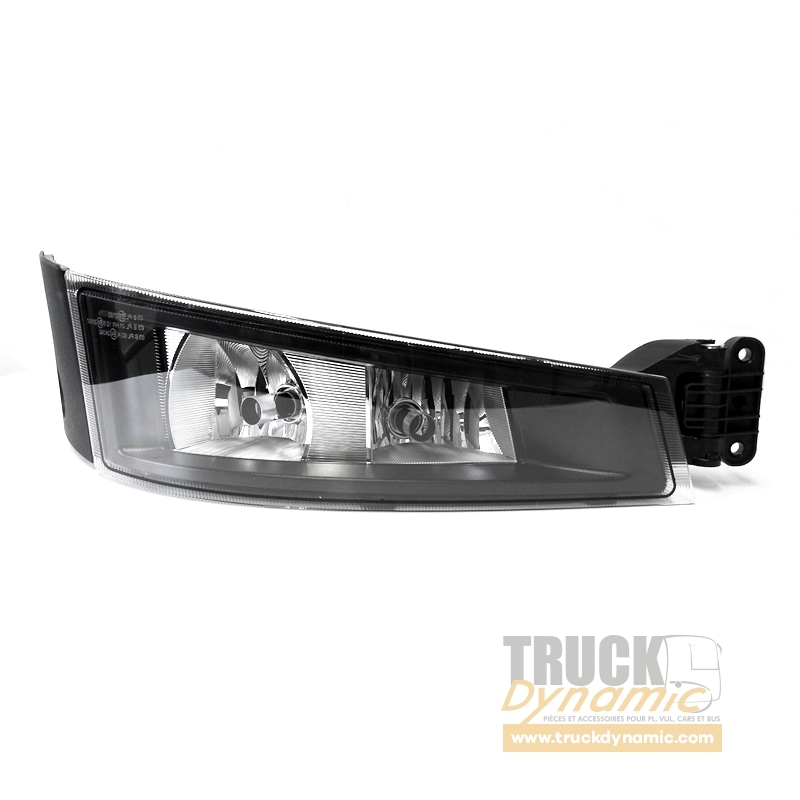 Phare anti-brouillard VOLVO FH4 - Noir - Sans porte lampe - Droit