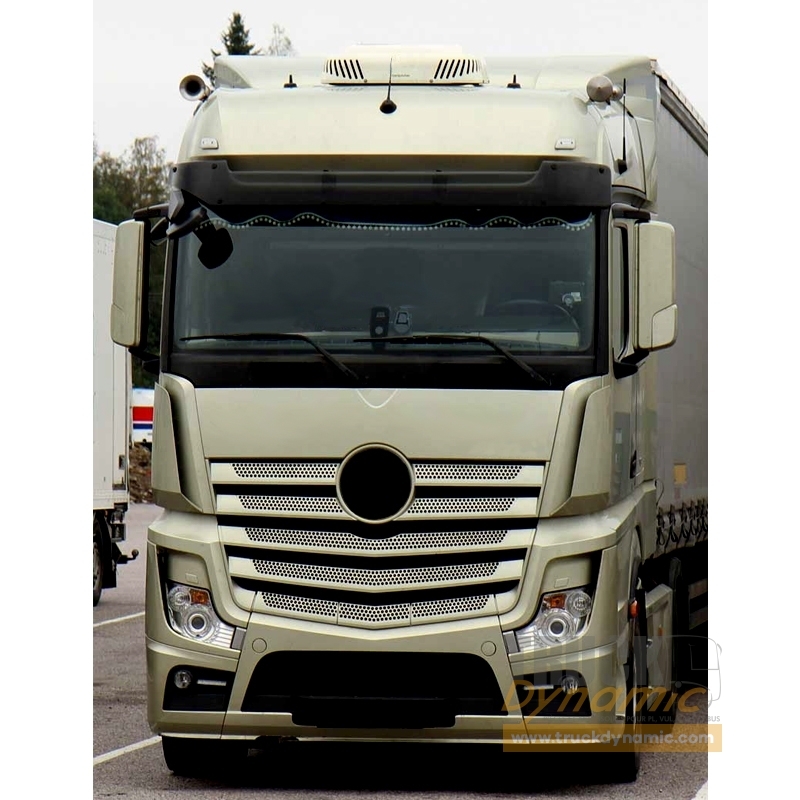 Visière MERCEDES-BENZ ACTROS MP4 GIGASPACE - Avec kit de fixations