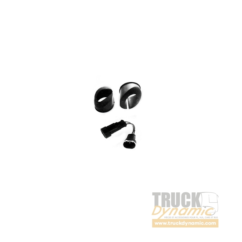 Rétroviseur principal IVECO EUROTECH - Manuel - 24 V - Droit